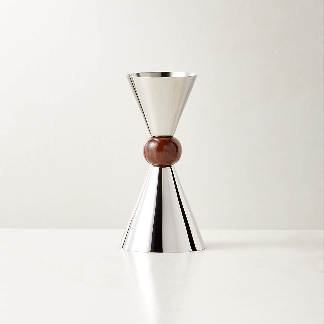 Kalman Polished Stainless Steel Ice Bucket + Reviews | CB2