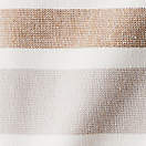 Kamilla Organic Cotton Striped Copper Bath Towel + Reviews | CB2