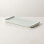 Kasten Aqua Blue Vanity Tray | CB2