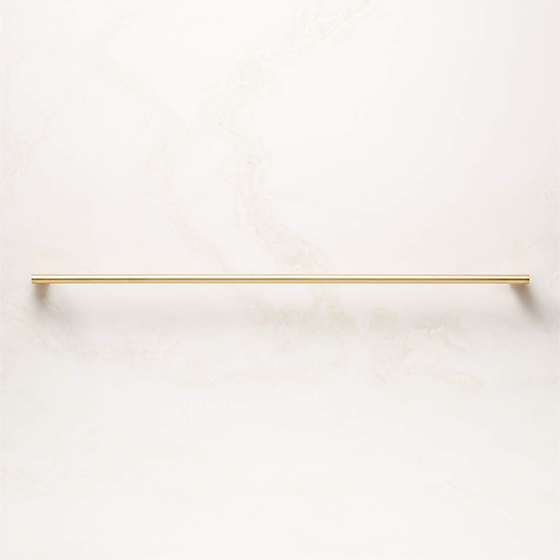Kela Brushed Brass Handle 12" + Reviews | CB2