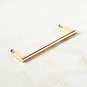 6'' Kela Unlacquered Brass Handle + Reviews | CB2