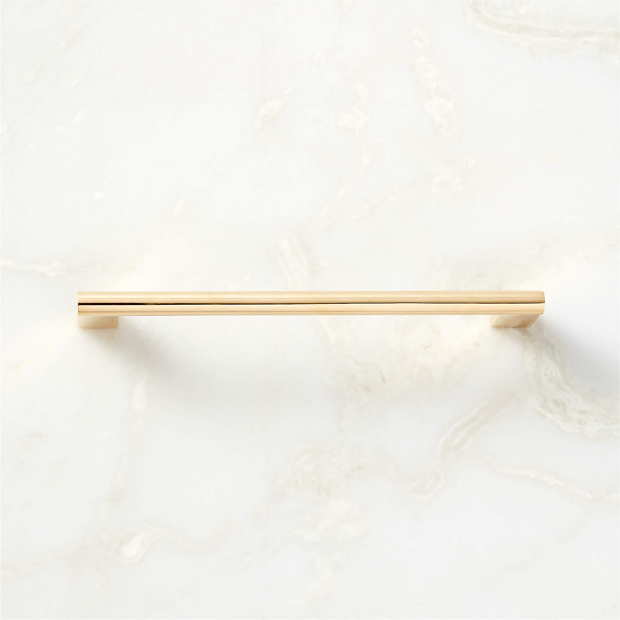 6'' Kela Unlacquered Brass Handle + Reviews | CB2