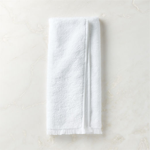 modern hand towels | CB2