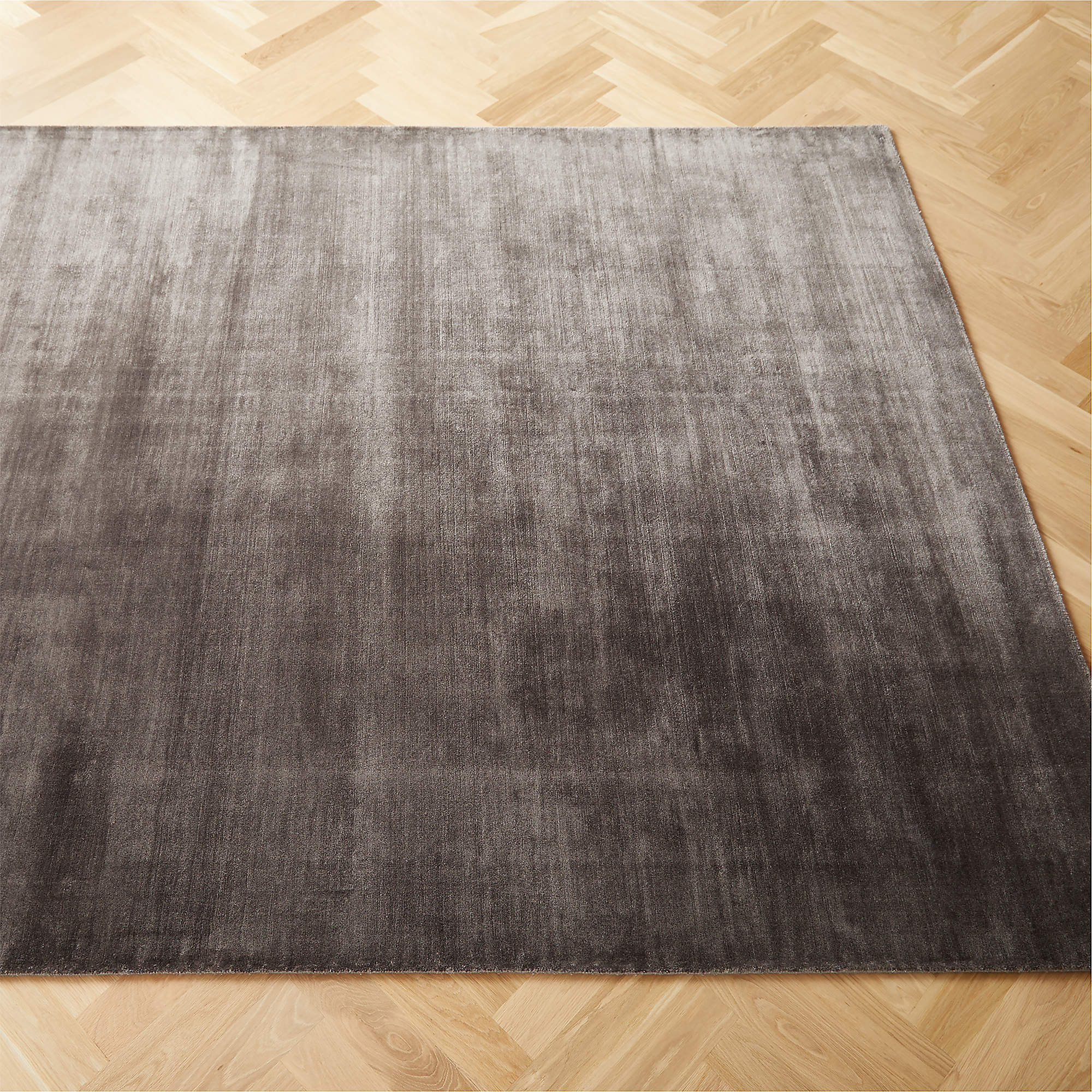 Kole Performance Nylon Charcoal Area Rug | CB2