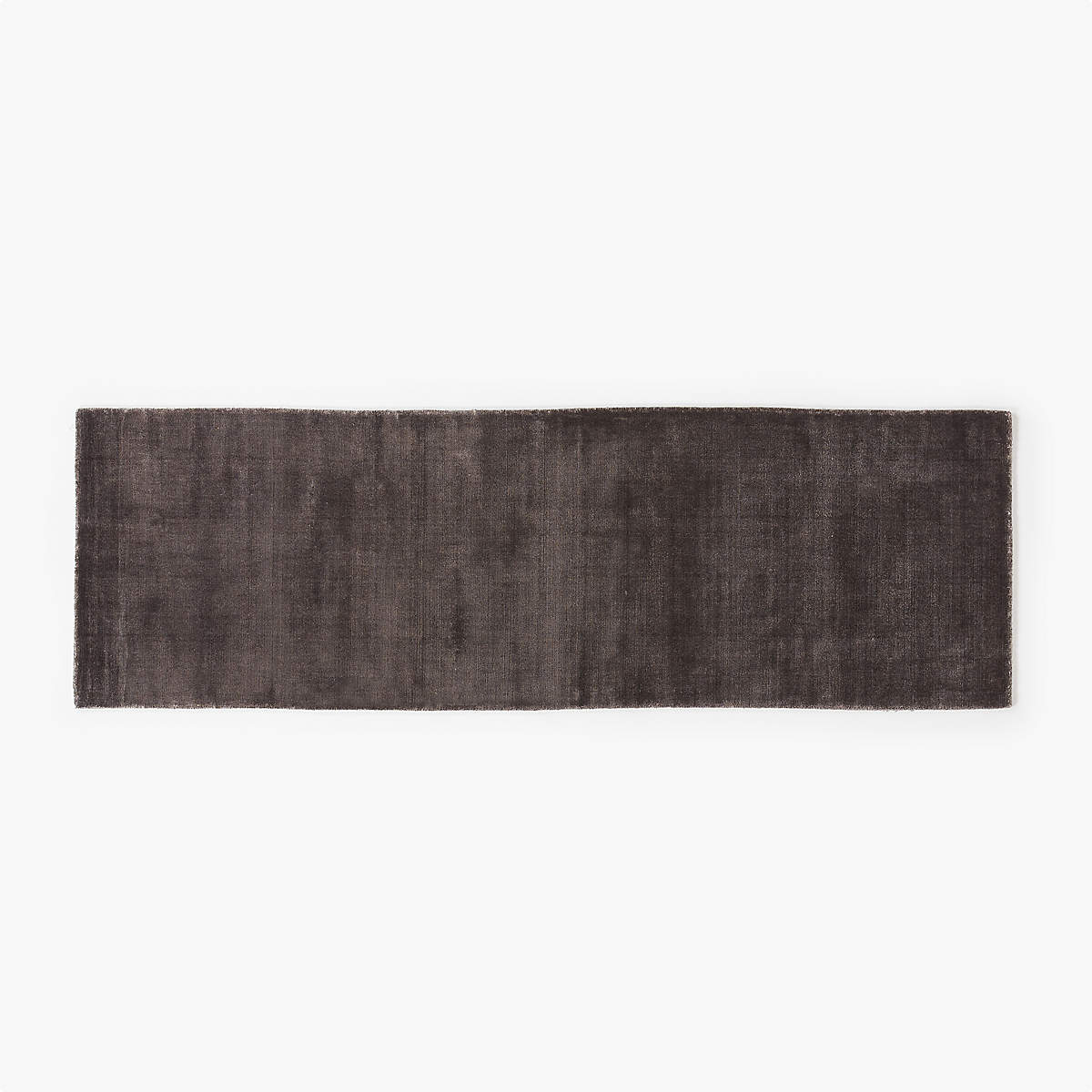 Kole Performance Nylon Charcoal Hallway Runner Rug 2.5'X8' + Reviews | CB2