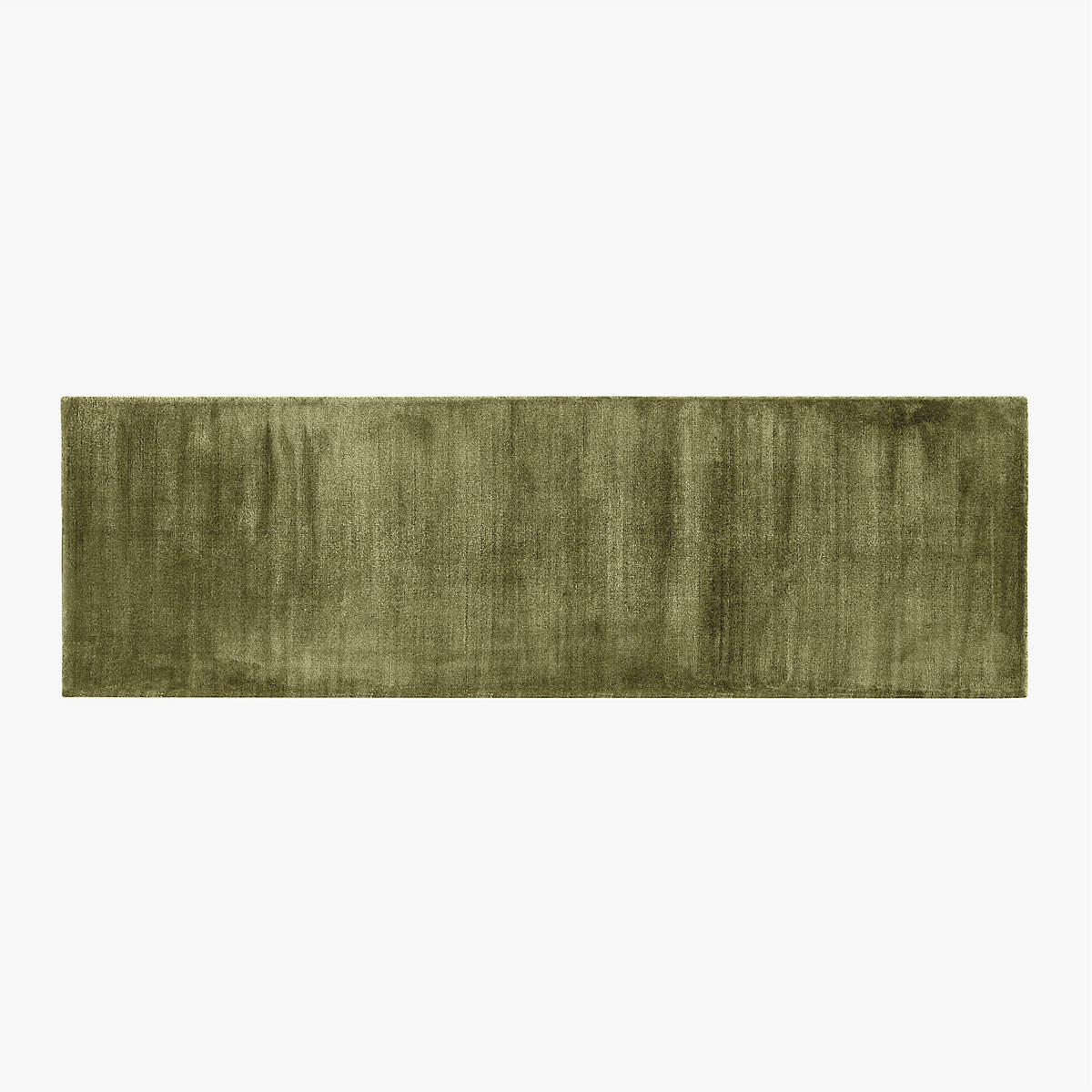Kole Performance Nylon Modern Green Runner Rug 2.5'x8' + Reviews | CB2 ...