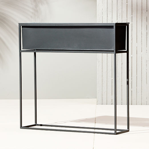 Modern Metal Planters | CB2