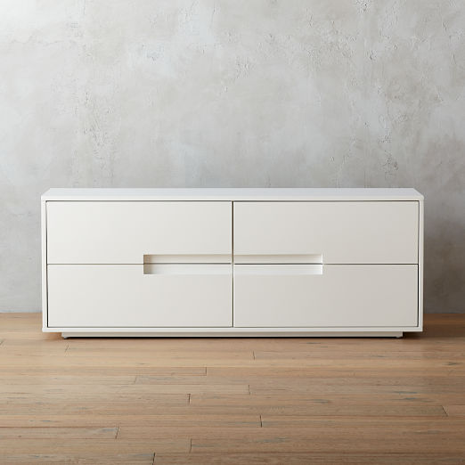 White Lacquer Furniture | CB2