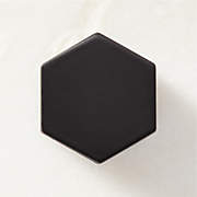Lavau Matte Black Knob 1" + Reviews | CB2 Canada