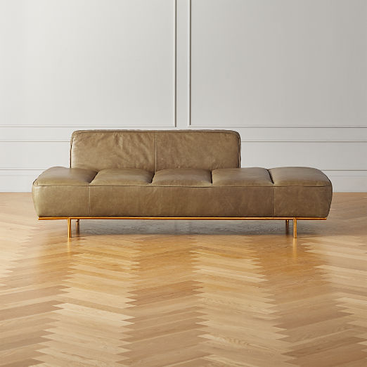 Modern Brown Daybeds | CB2 Canada