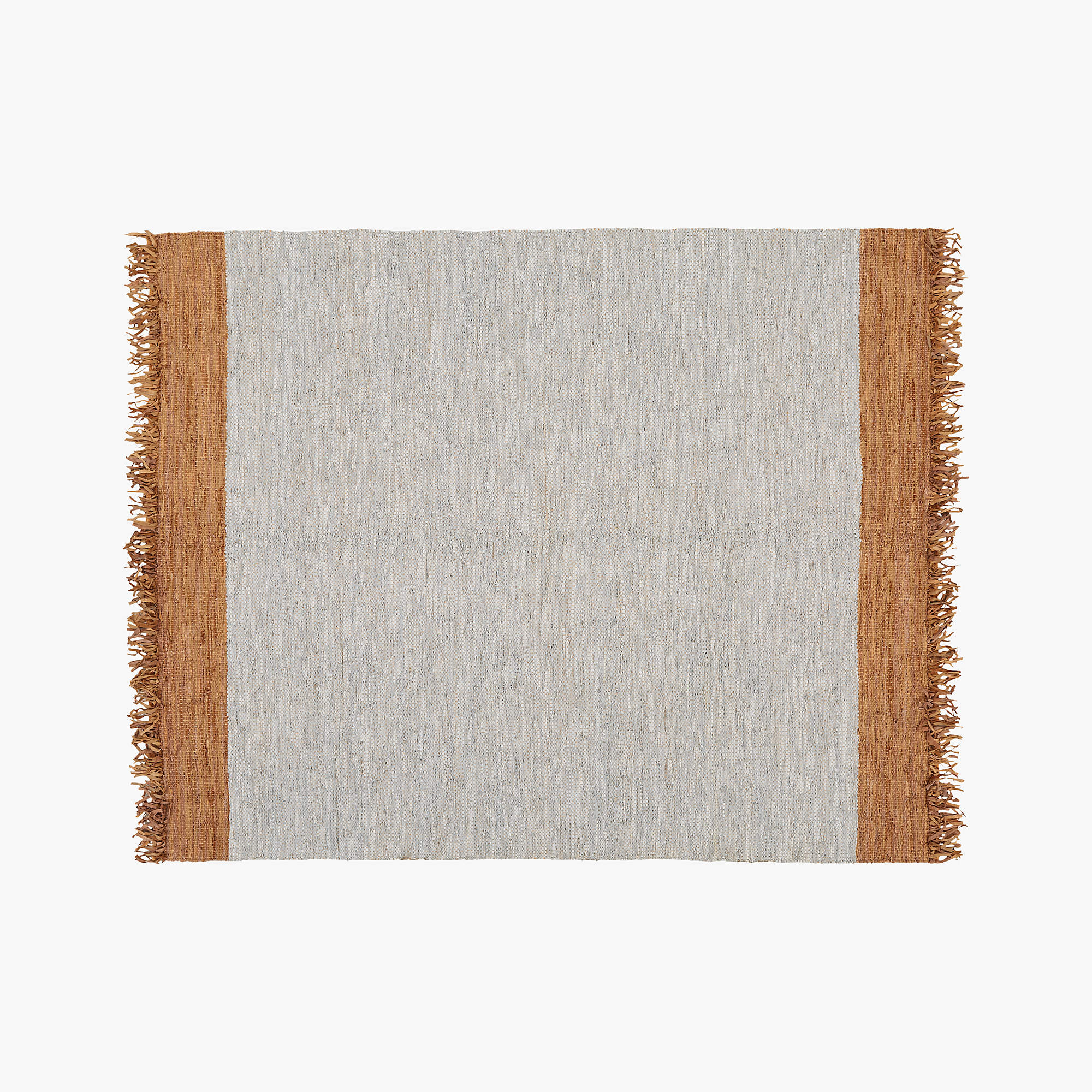 Natural Leather Dressage Area Rug 8'x10' + Reviews | CB2