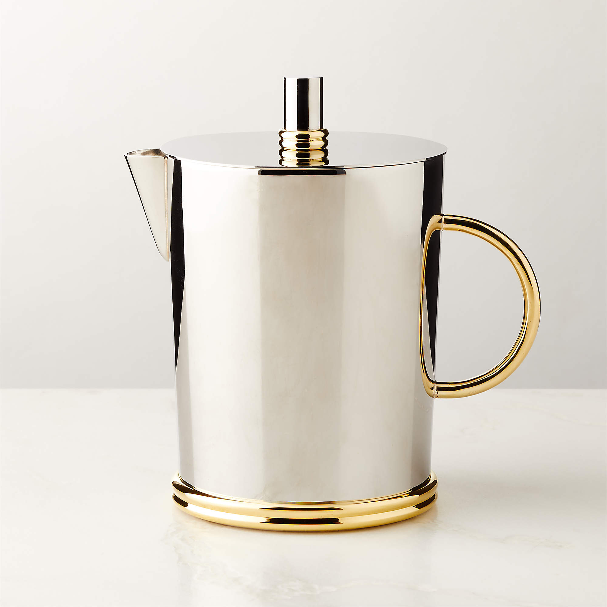 Leclaire Stainless Steel Teapot | CB2