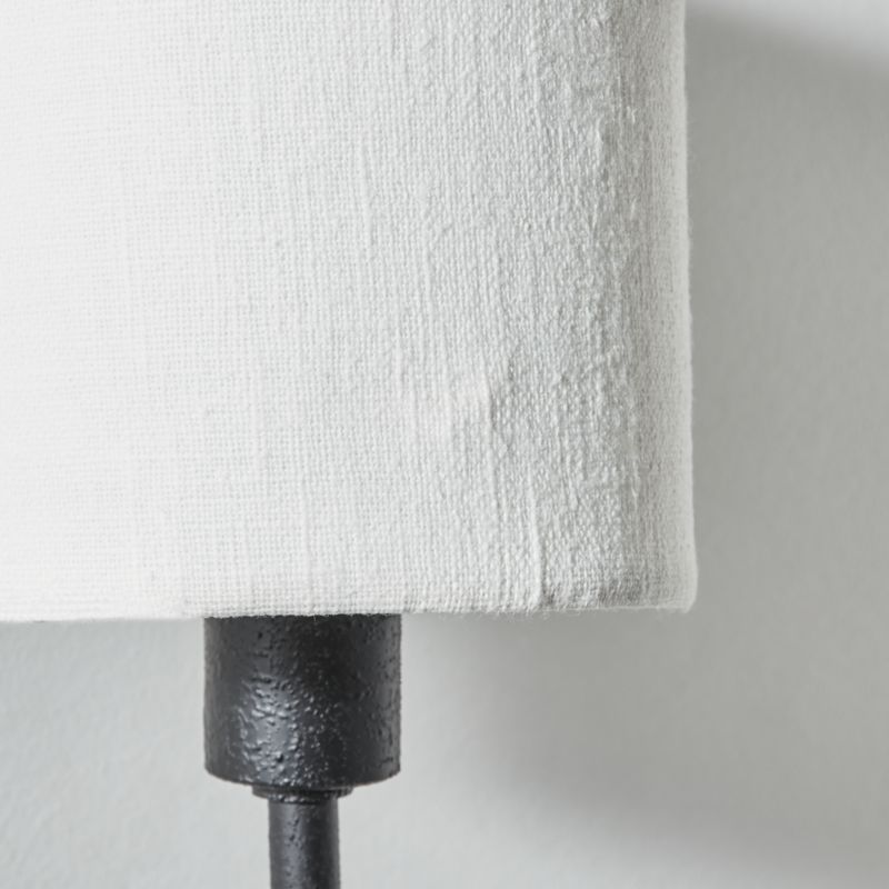 Leggero Black Pole Plug-In Wall Sconce by Goop + Reviews | CB2