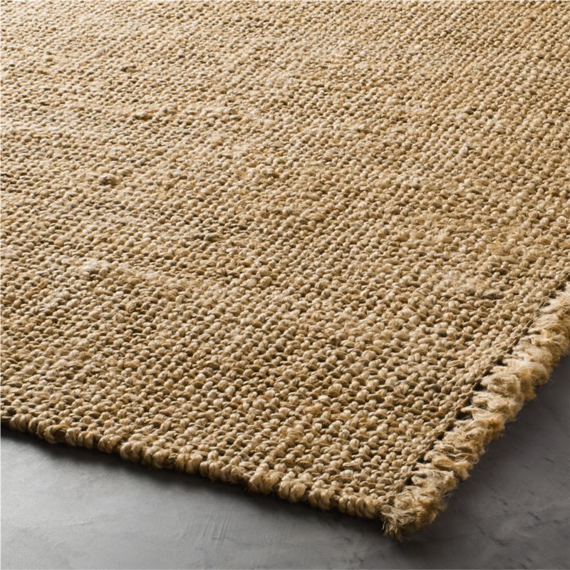 Leno Handwoven Natural Jute Area Rug 12'x15' + Reviews | CB2