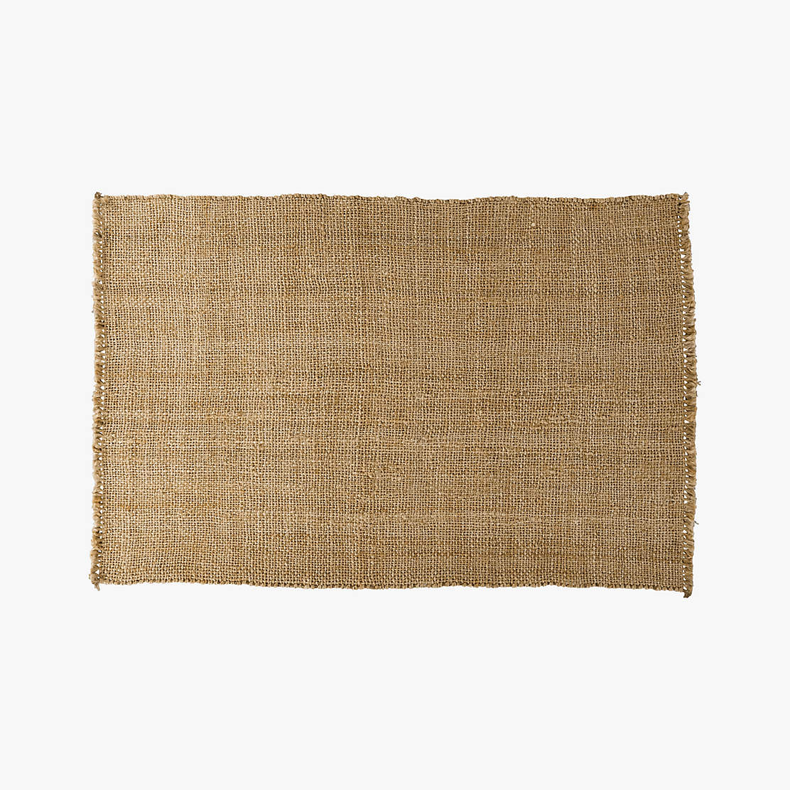 Leno Natural Handwoven Jute Area Rug 9'x12' + Reviews | CB2