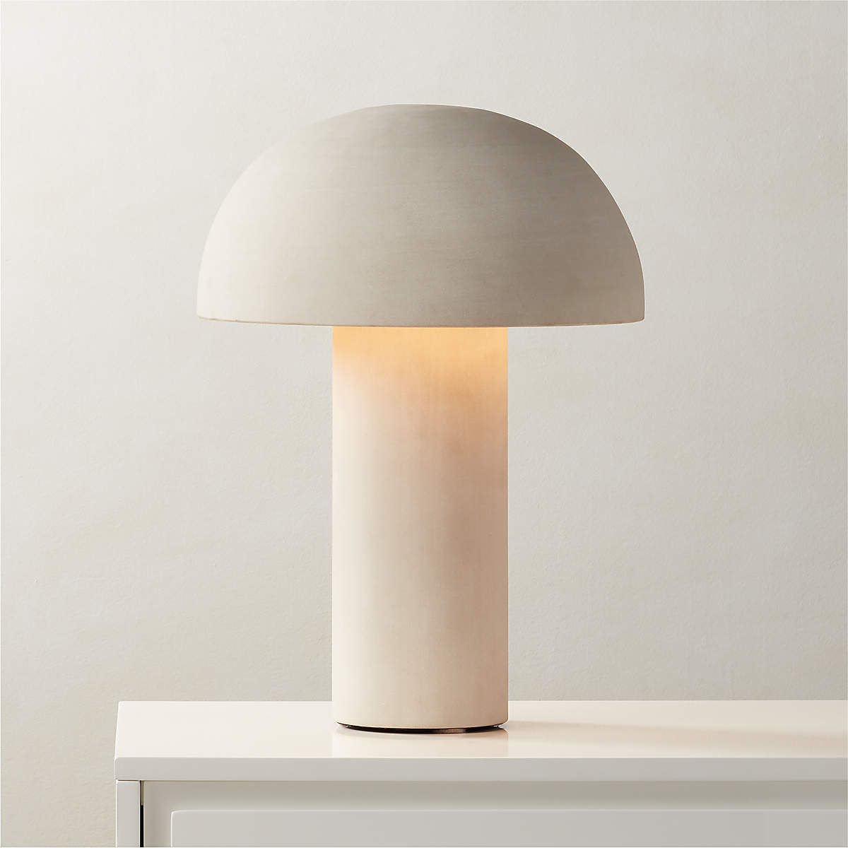 Limestone Dome Table Lamp + Reviews | CB2