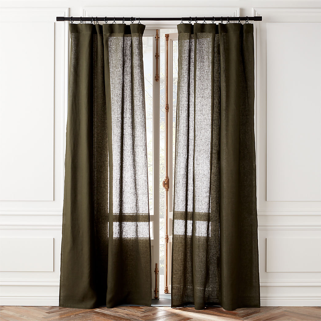 Modern 120 Inch Curtains | CB2