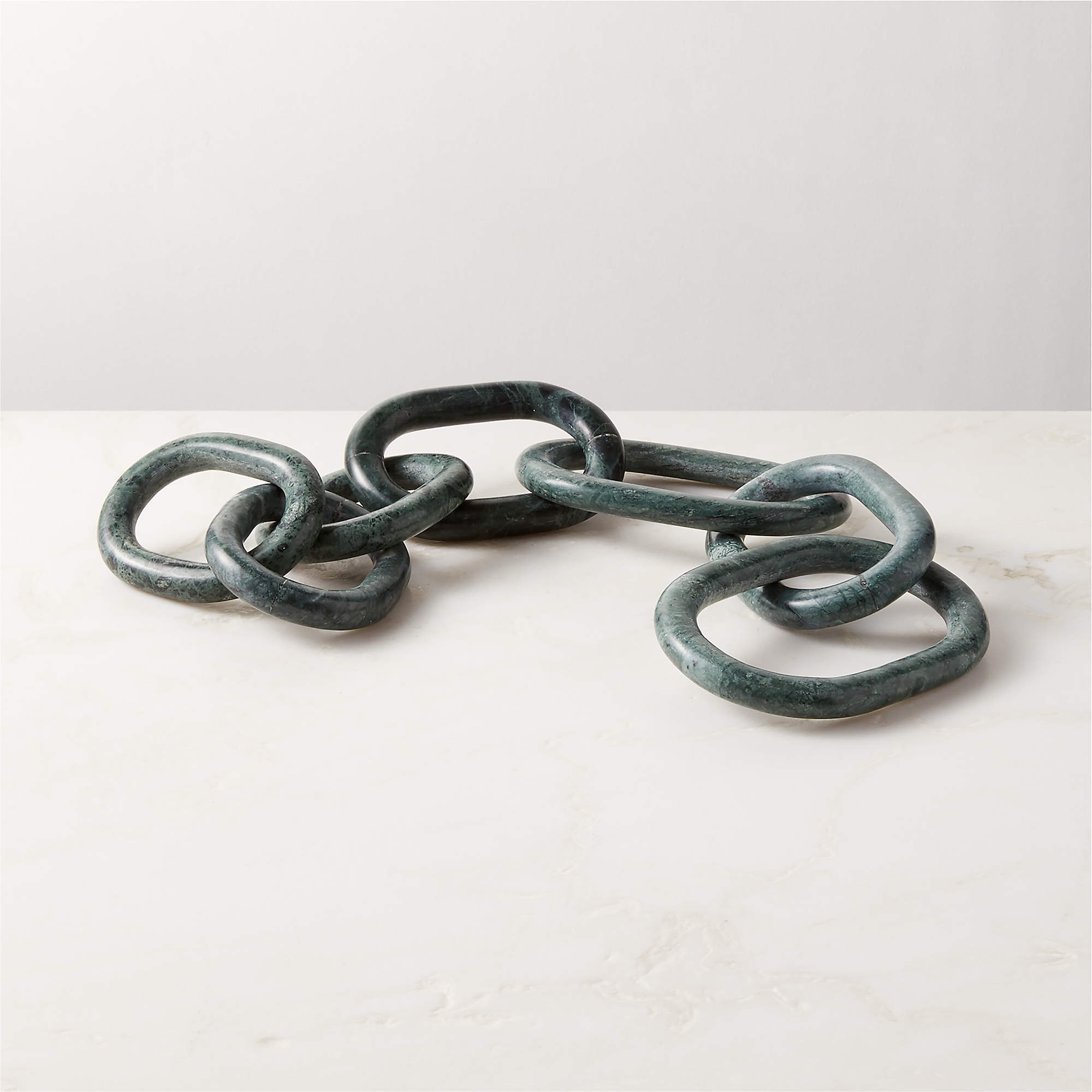 Links Green Marble Decorative Chain | CB2