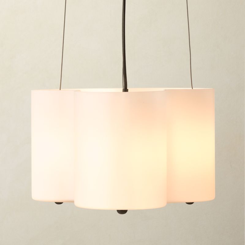 Luz Glass Chandelier by Ross Cassidy | CB2