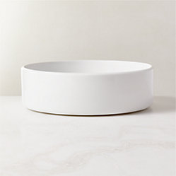 Mack Modern White Soup/Cereal Bowl + Reviews | CB2