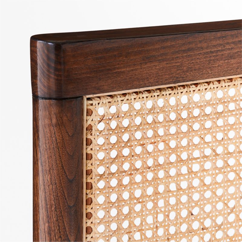 Maeve Natural Cane King Bed + Reviews | CB2