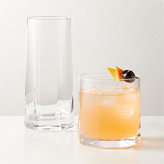 Modern Drinkware & Glassware Sets: Unique Drinking Glasses & Tumblers | CB2