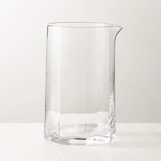 Trap Beaker Glass Pitcher + Reviews | CB2 Canada