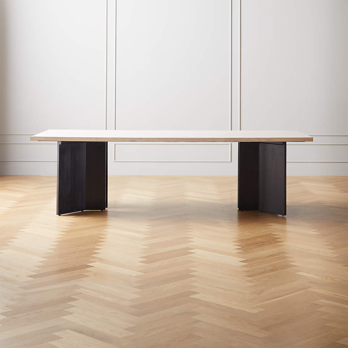 Blox 35x63 Dining Table + Reviews | CB2