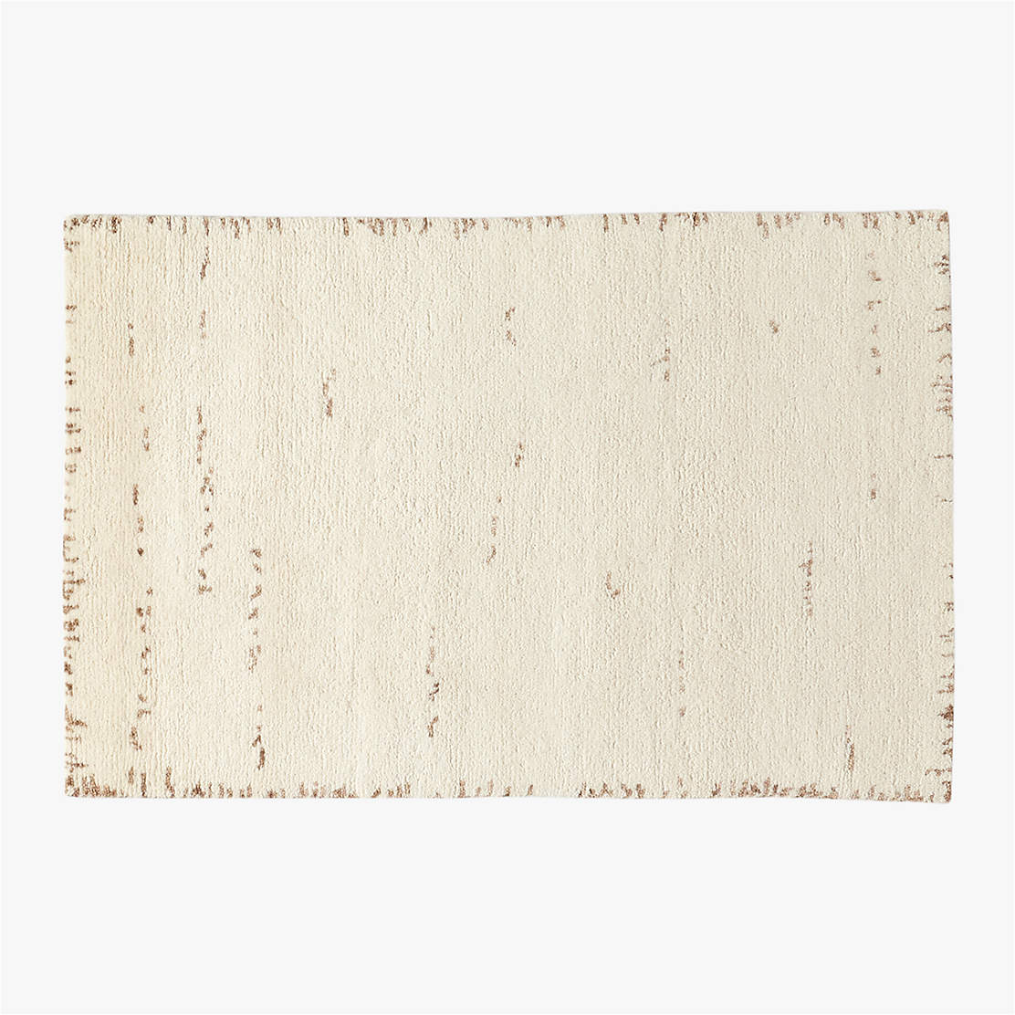 Alize Handloomed Ivory Viscose Area Rug 5'x8' + Reviews | CB2 Canada