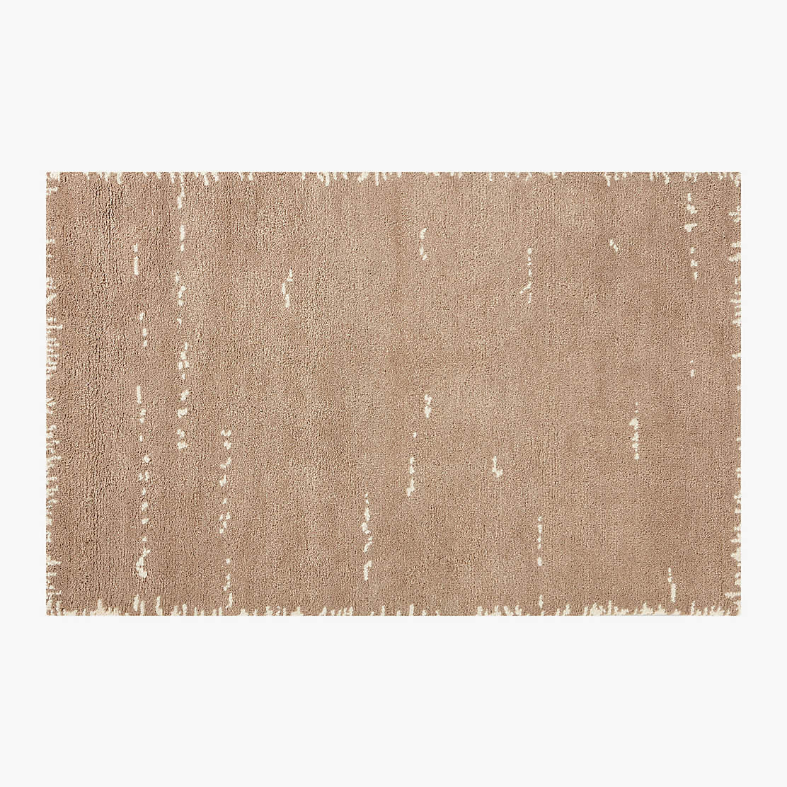 Marrin Modern White Wool Area Rug 10'x14' + Reviews | CB2