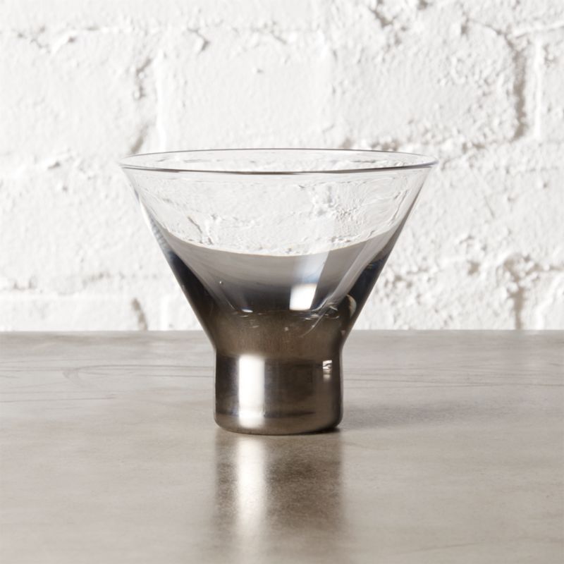 Grey Drinking Glasses Cb2