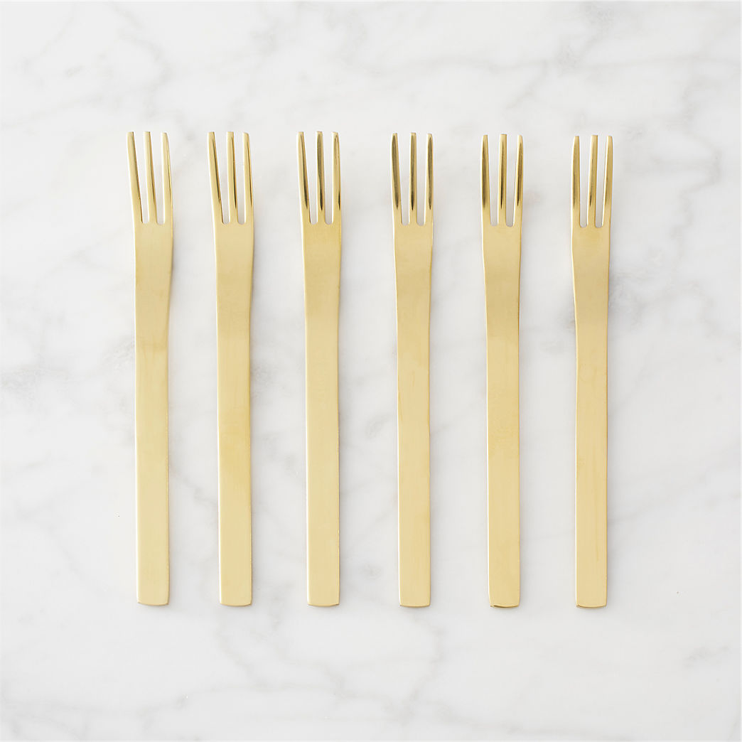 Cocktail Forks | CB2 Canada