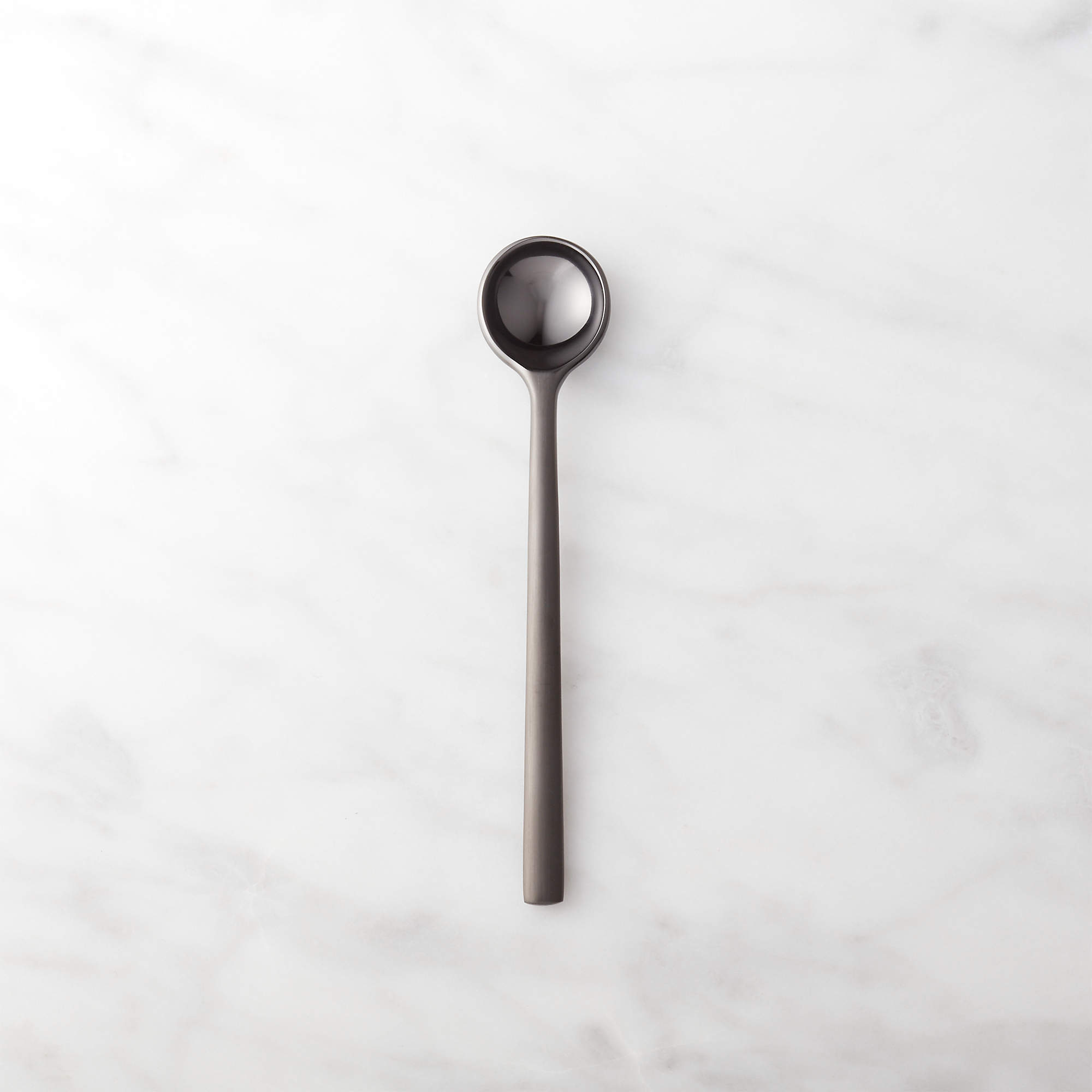 Modern Mini Black Spoon + Reviews | CB2