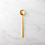 Mini Gold Stainless Steel Spoon + Reviews | CB2