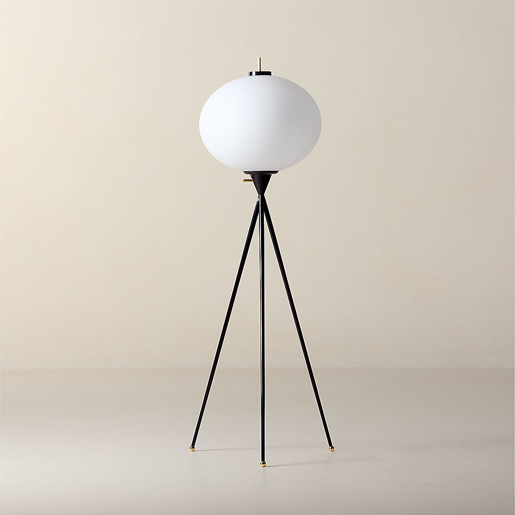 Modern Floor Lamps: Standing Lamps & Tripod Lamps | CB2