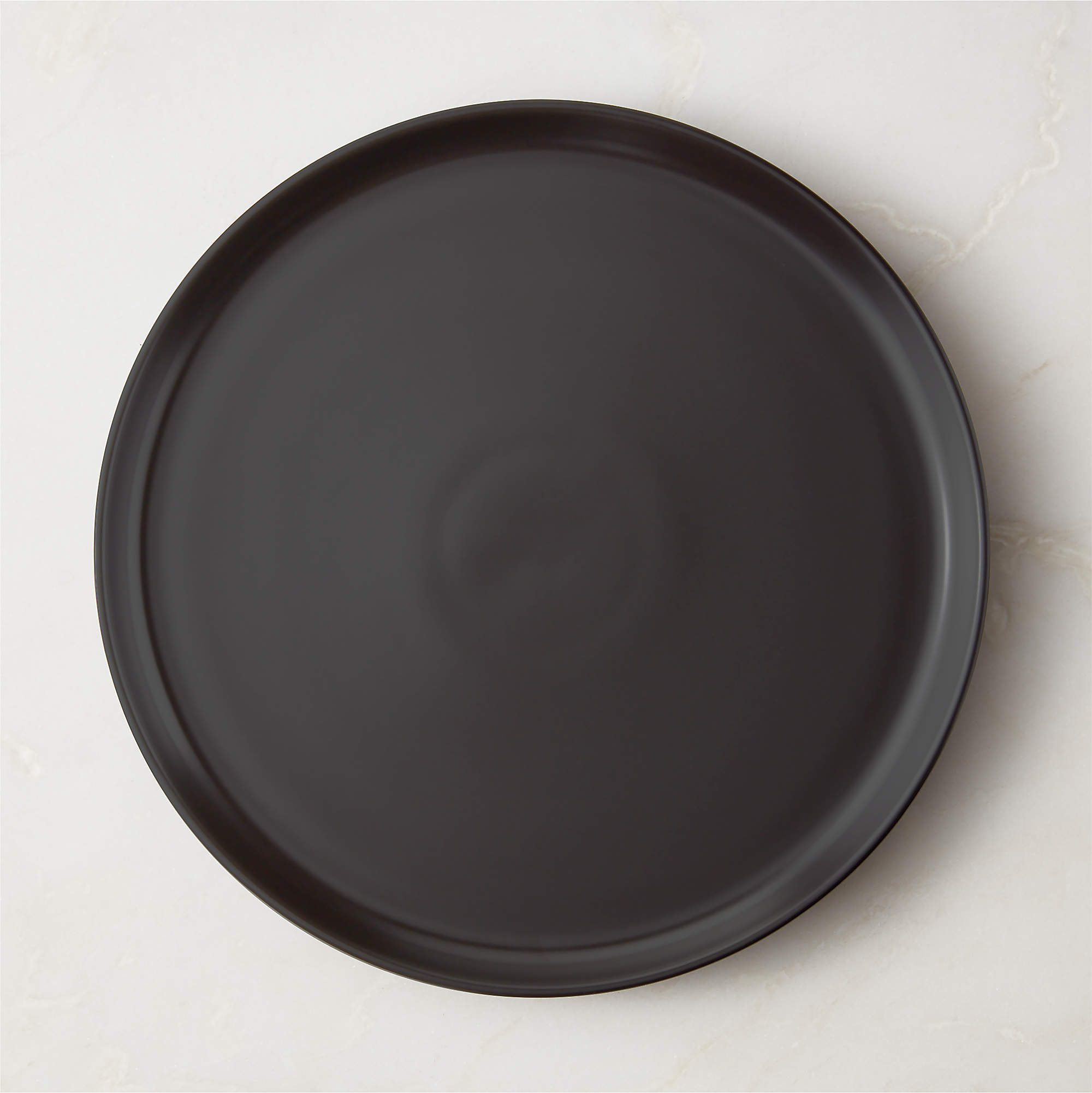 Mori Matte Black Dinner Plate + Reviews | CB2