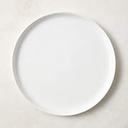 Mori Matte White Dinner Plate + Reviews | CB2