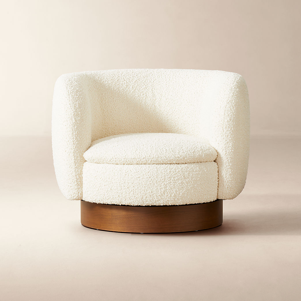 Modern Swivel Chairs | CB2