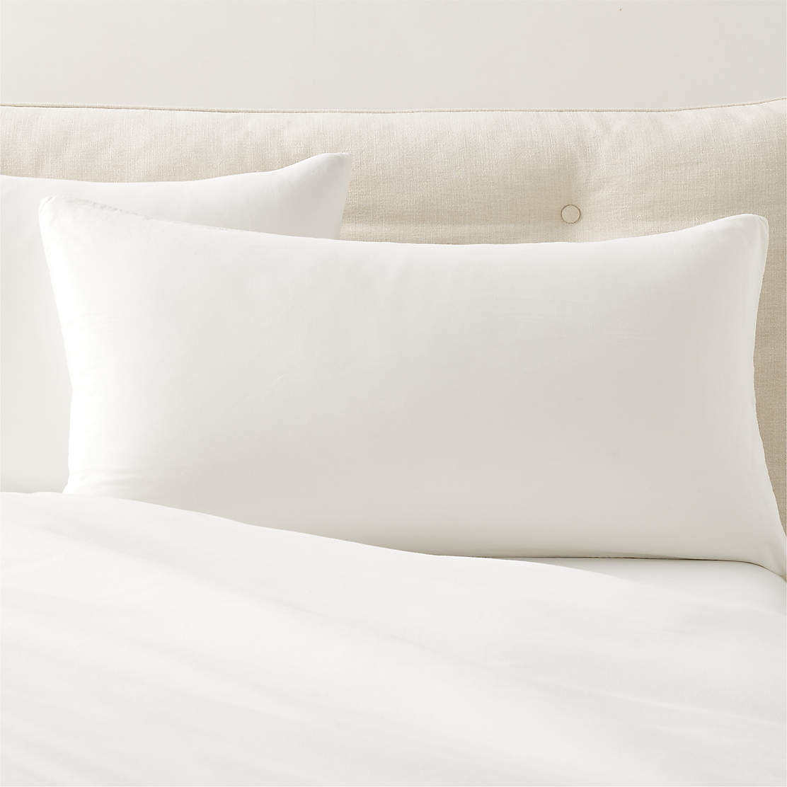 Muna Warm White Washed TENCEL Solid King Sheet Set + Reviews | CB2