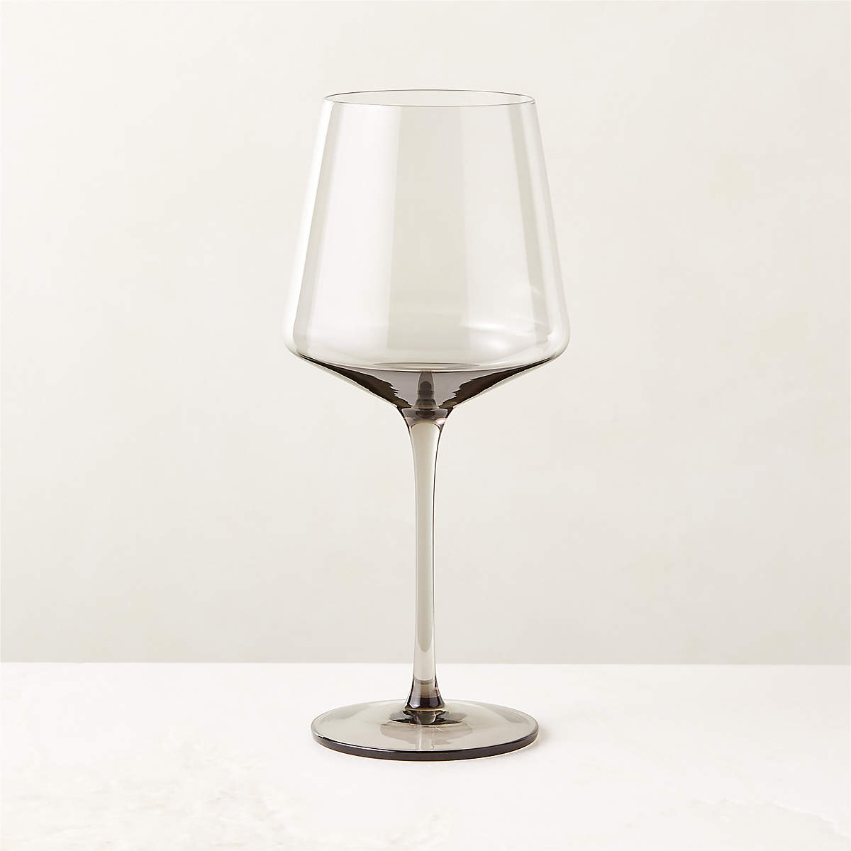Muse Modern Smoked Coupe Cocktail Glass + Reviews | CB2 Canada
