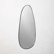 Navone Blackened Brass Wall Mirror 20''x44'' + Reviews | CB2 Canada