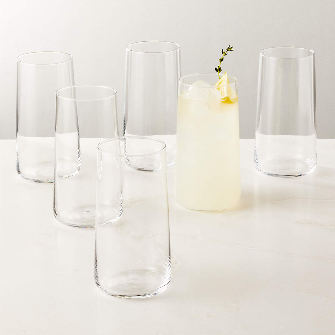 Trap Beaker Glass Pitcher + Reviews | CB2 Canada