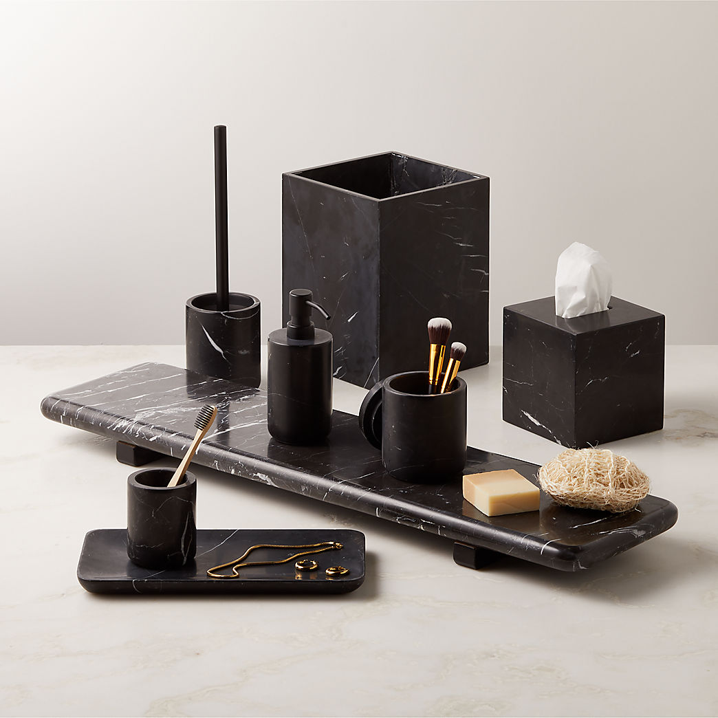 Modern Bathroom Accessories: Soap Dispensers, Vanity Trays & Tissue Box ...