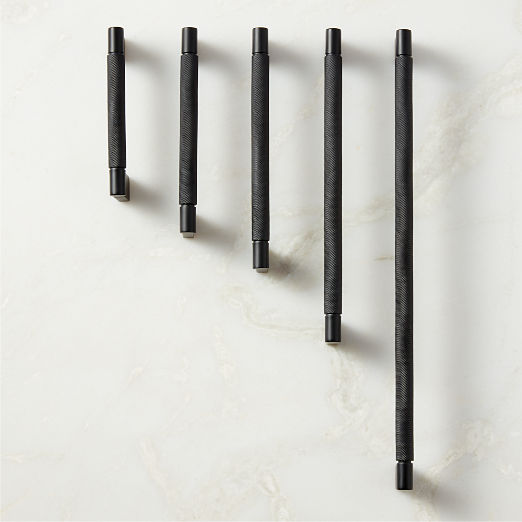 Modern Black Cabinet Hardware: Black Cabinet Pulls, Knobs & Handles | CB2