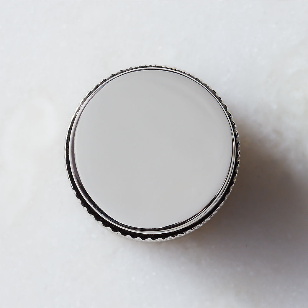 Modern Nickel Knobs | CB2