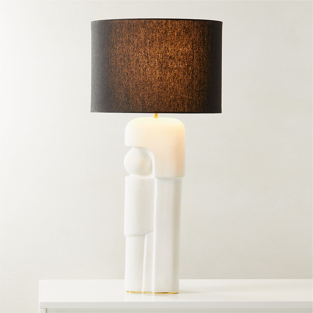 Black and White Lamps | CB2 Canada