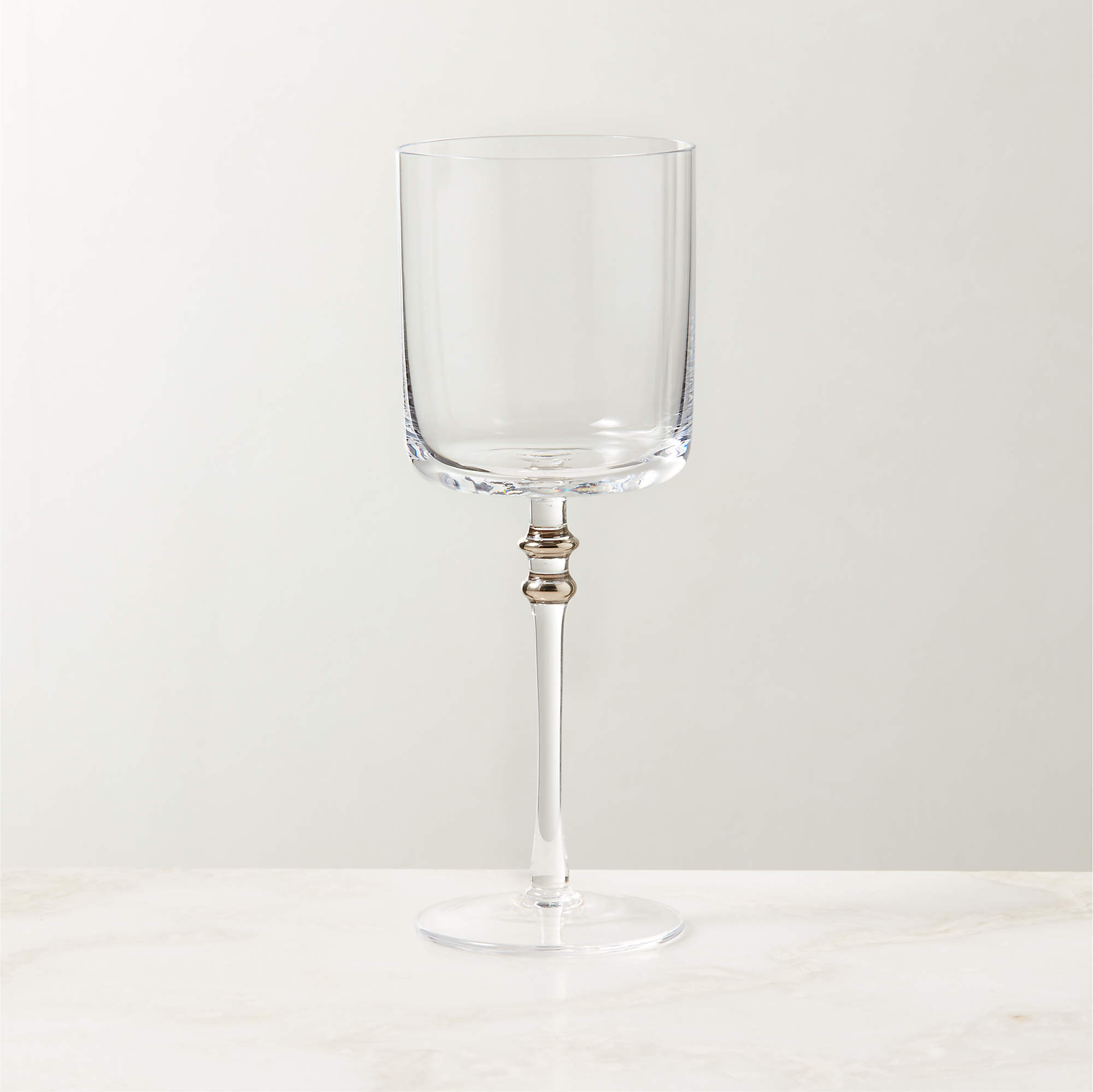 Olivia Clear Coupe Glass | CB2