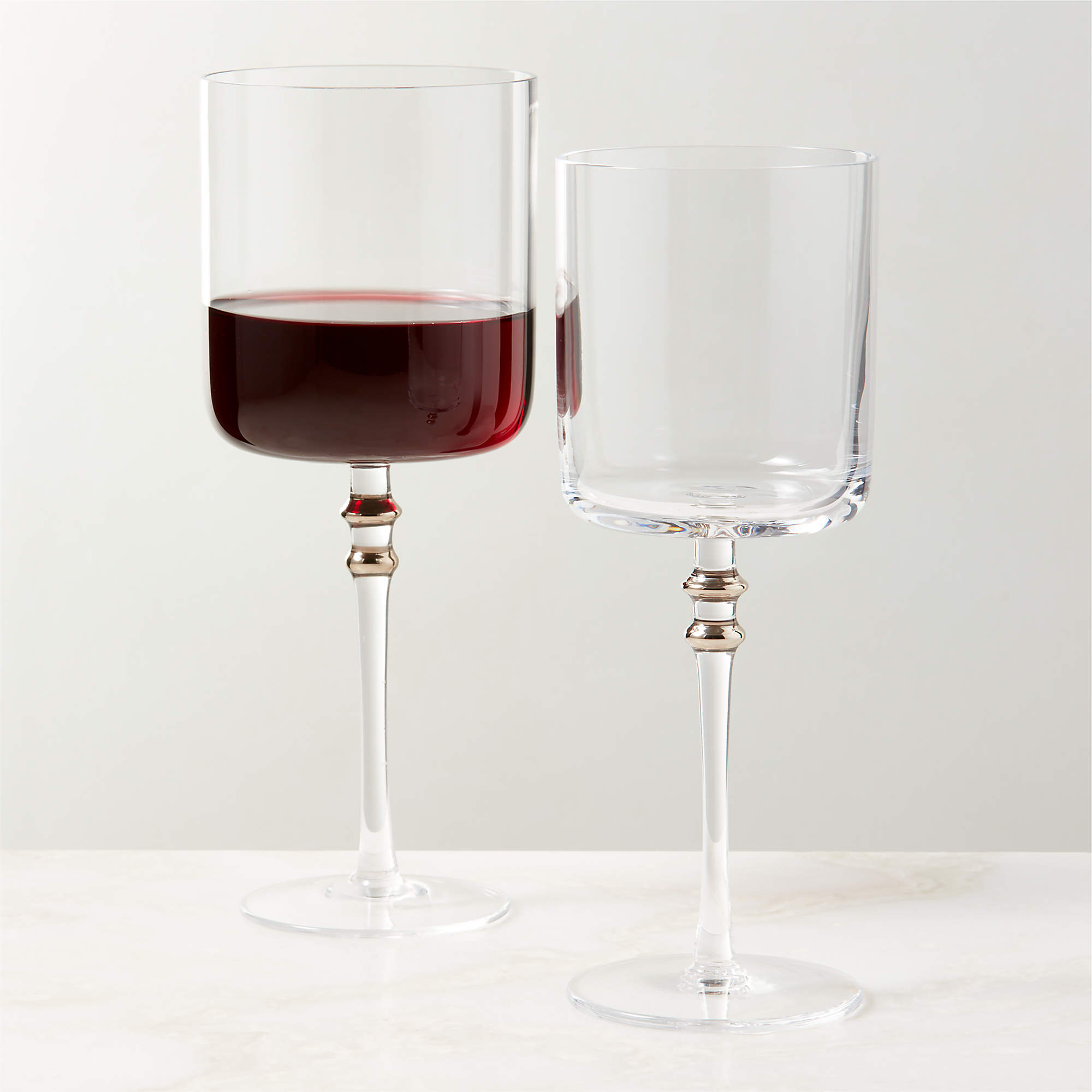 Olivia Clear Coupe Glass | CB2