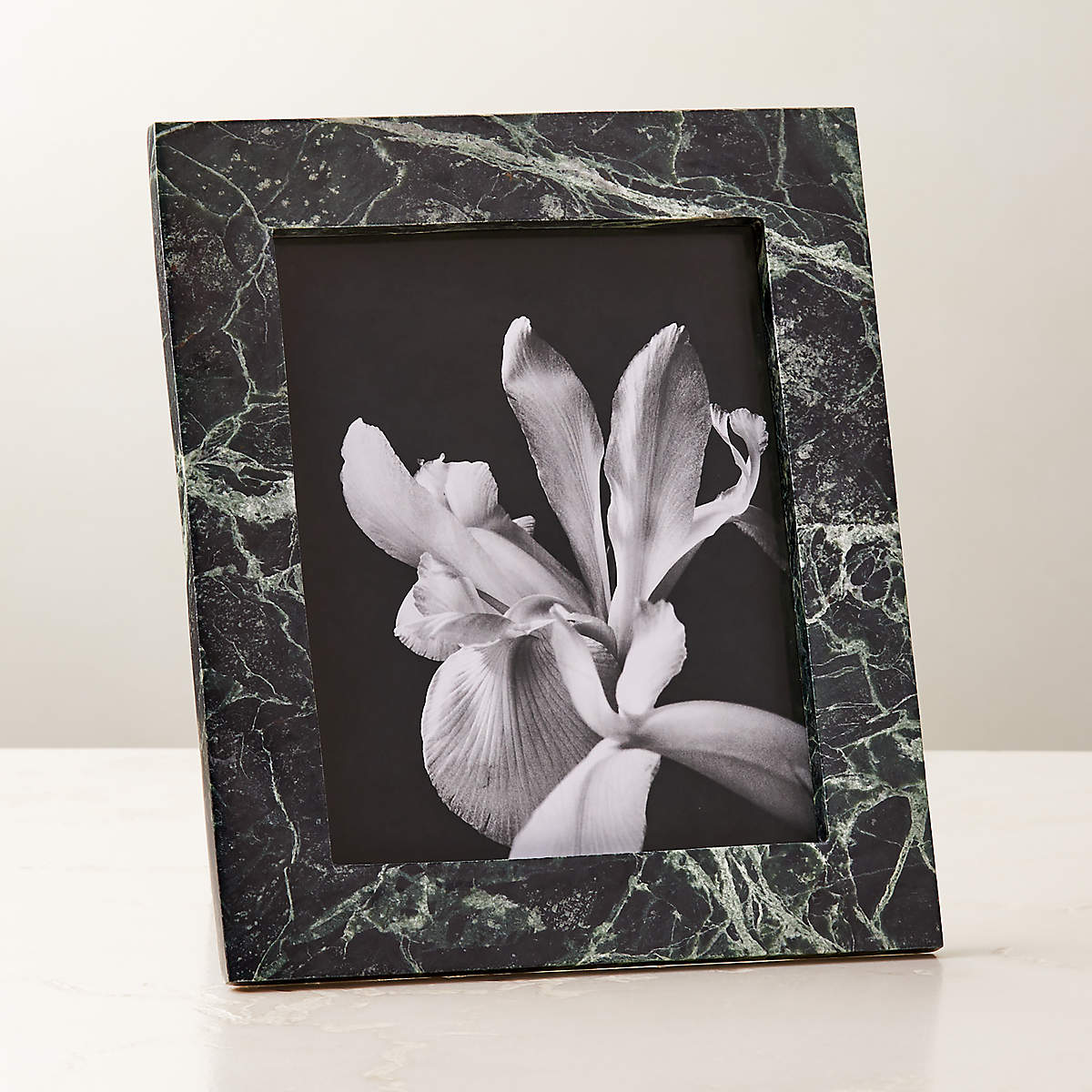 Ollara Green Marble Picture Frame 8''x10'' + Reviews | CB2