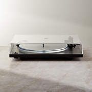 Orbit Plus Black Turntable with Built-In Pre Amp + Reviews | CB2